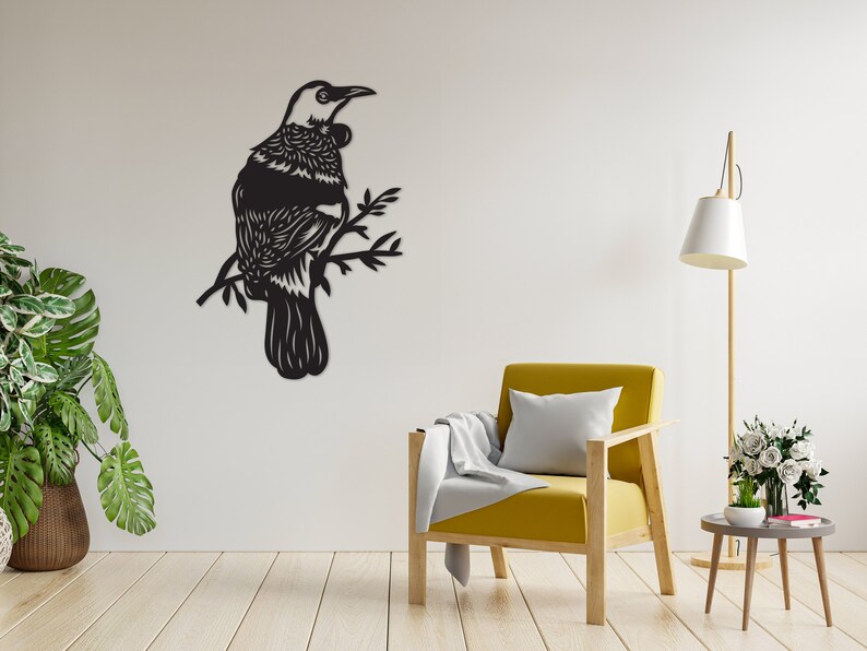 New Zealand Tui Bird Frame / Decor Tui, Tui, SVG File Cutting, EPS ...