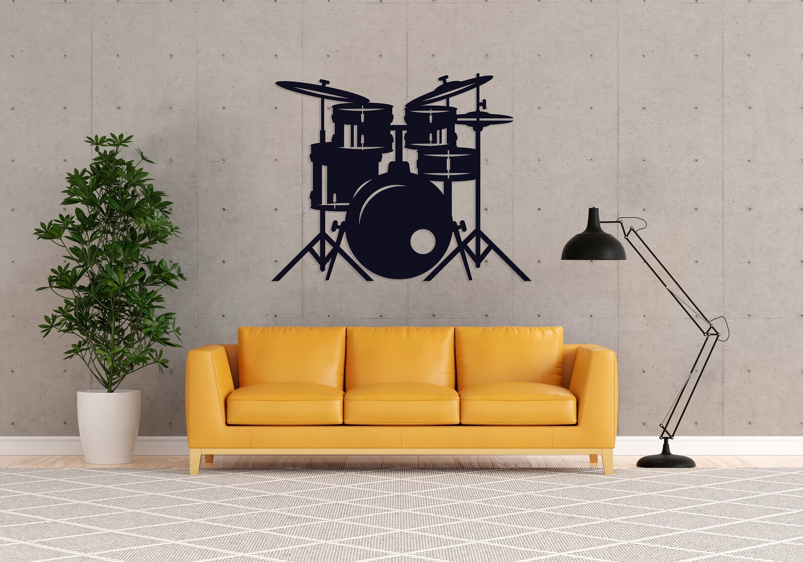 Drum Svg, Drummer Svg, Vector Cut File for Cricut, Laser Cut Silhouette ...