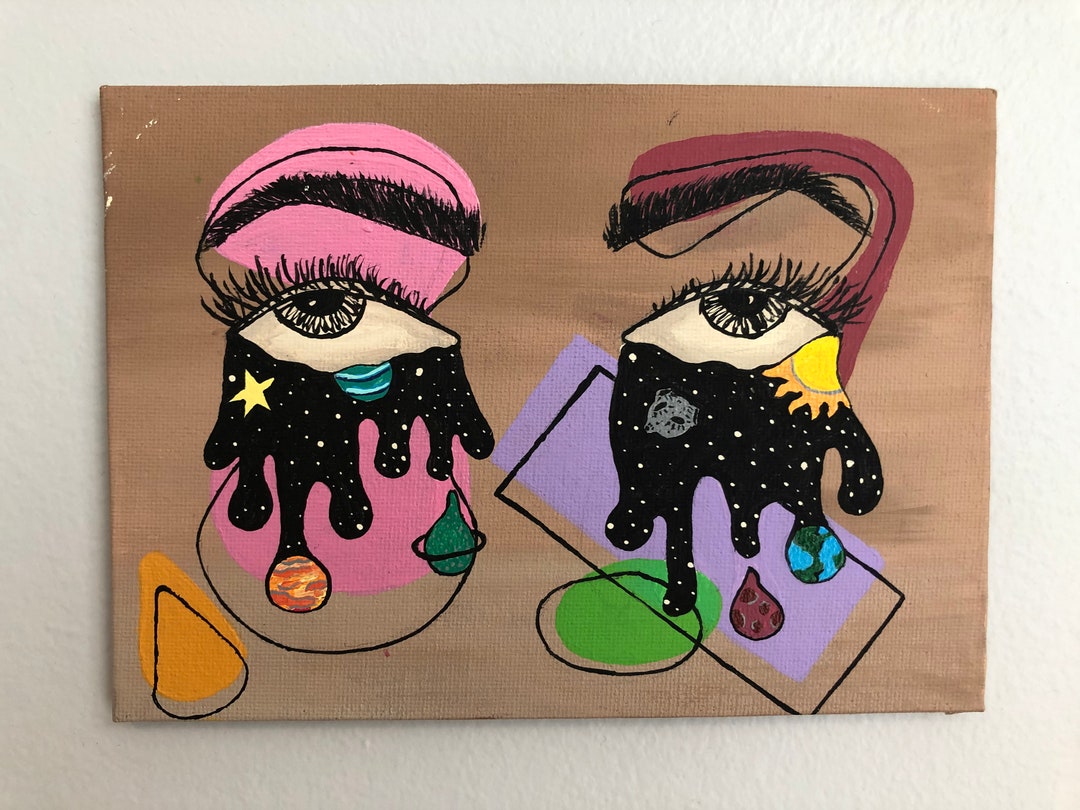 Eyes Drip Space - Etsy