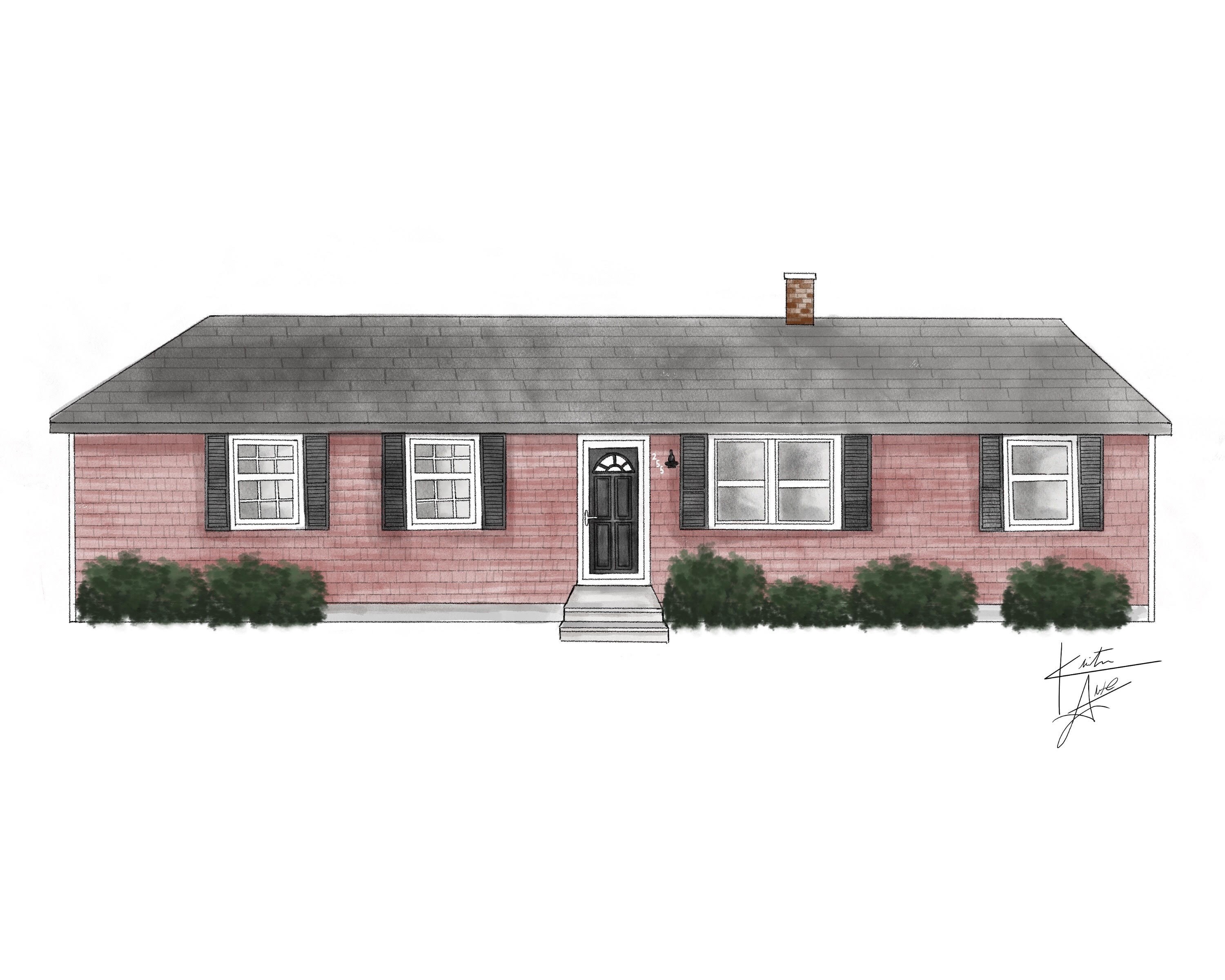 Personalized House Portraits - Etsy
