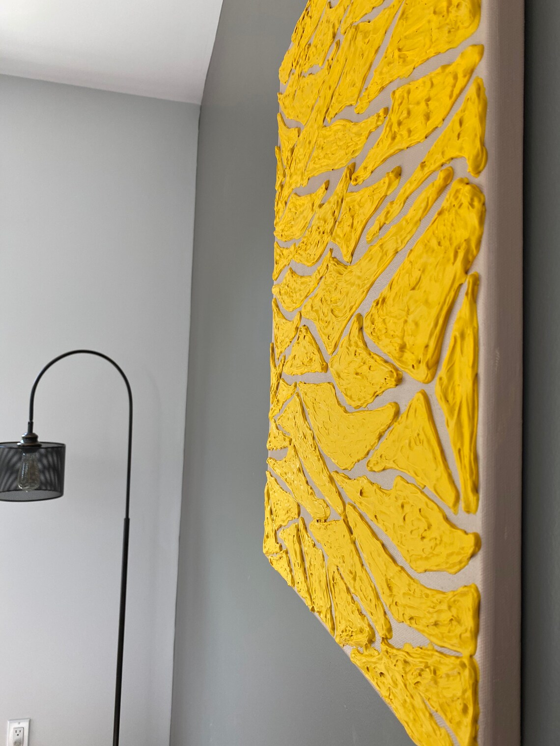 Original Handmade Heavy Texture Painting Minimalist Abstract Painting ...