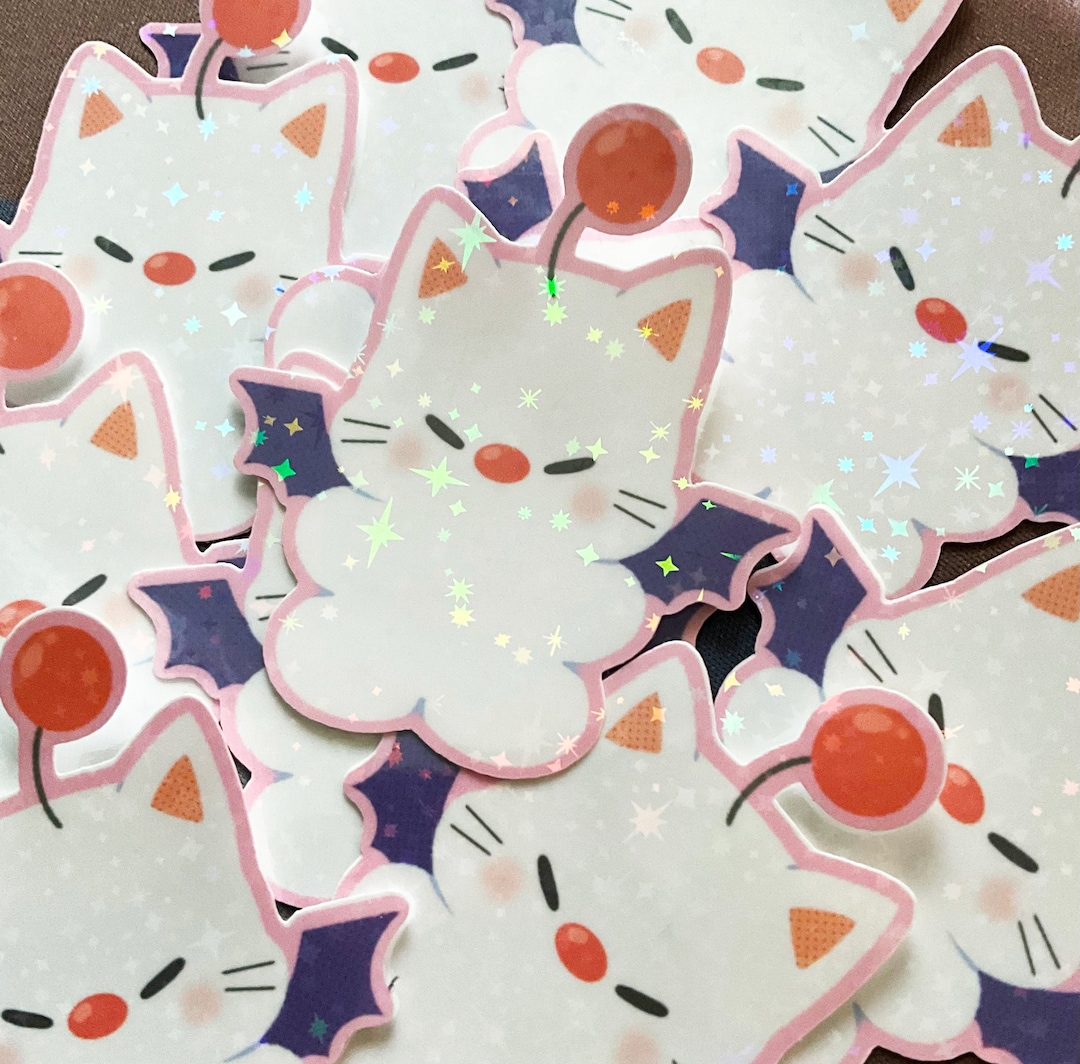 MOOGLE Final Fantasy Vinyl Waterproof Sticker - Etsy