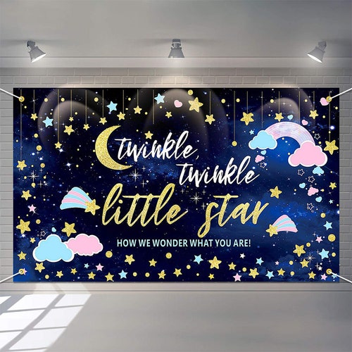 Twinkle Twinkle Little Star Banner Baby Shower Banner Baby - Etsy