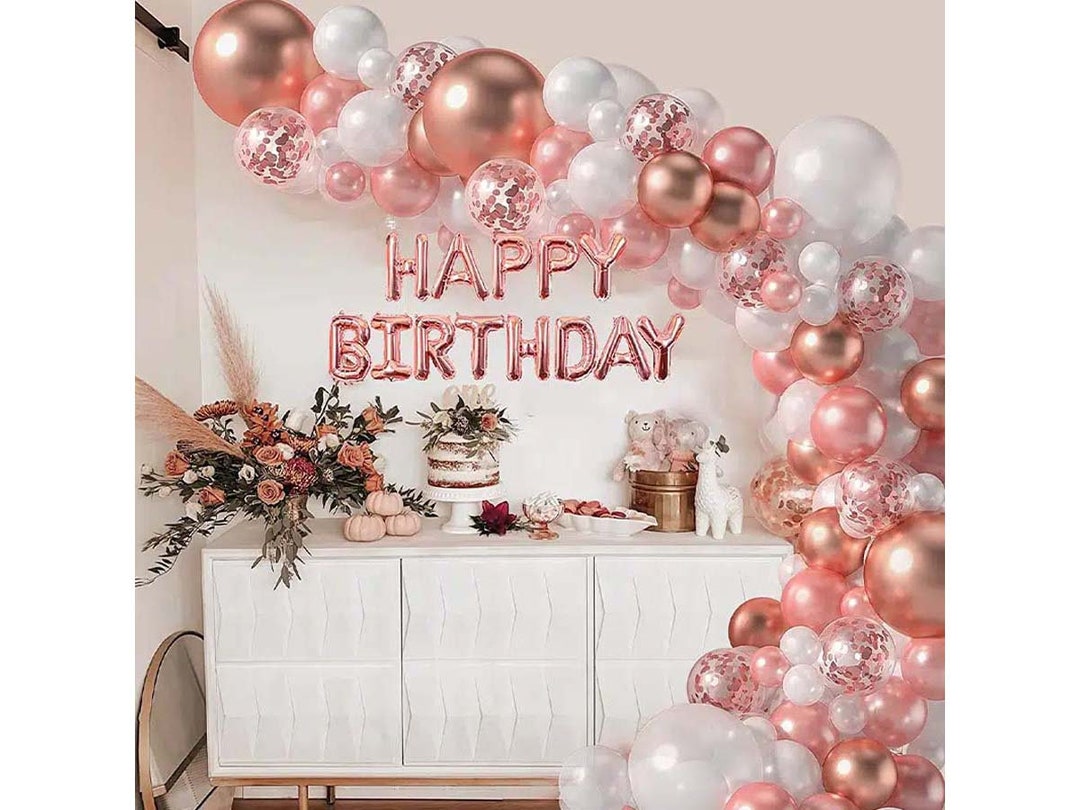 Rose Gold Balloon Arch Kit Rose Gold Balloon Garland Rose Gold - Etsy