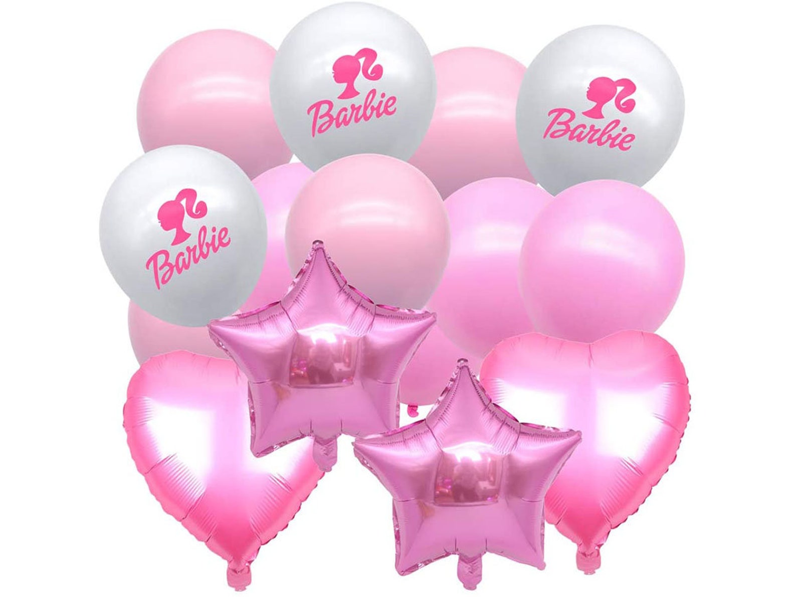 16 Balloons for Barbie Party Supplies Balloons Party - Etsy