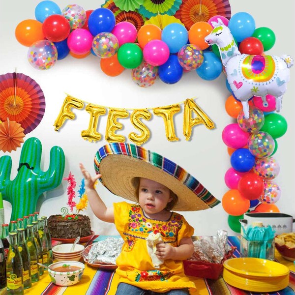 Fiesta Theme Balloon Arch - Etsy