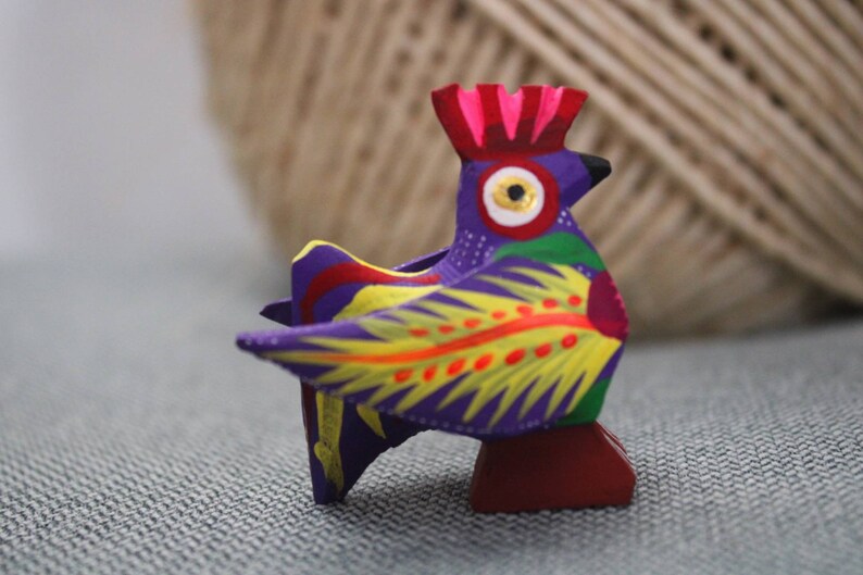 Alebrije Rooster Alebrijes De Oaxaca Alebrije Coco - Etsy
