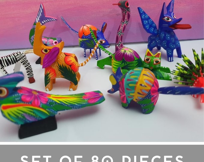 Paper Mache Dog and Horse Alebrije, Horse With Wings, Mexican Home ...