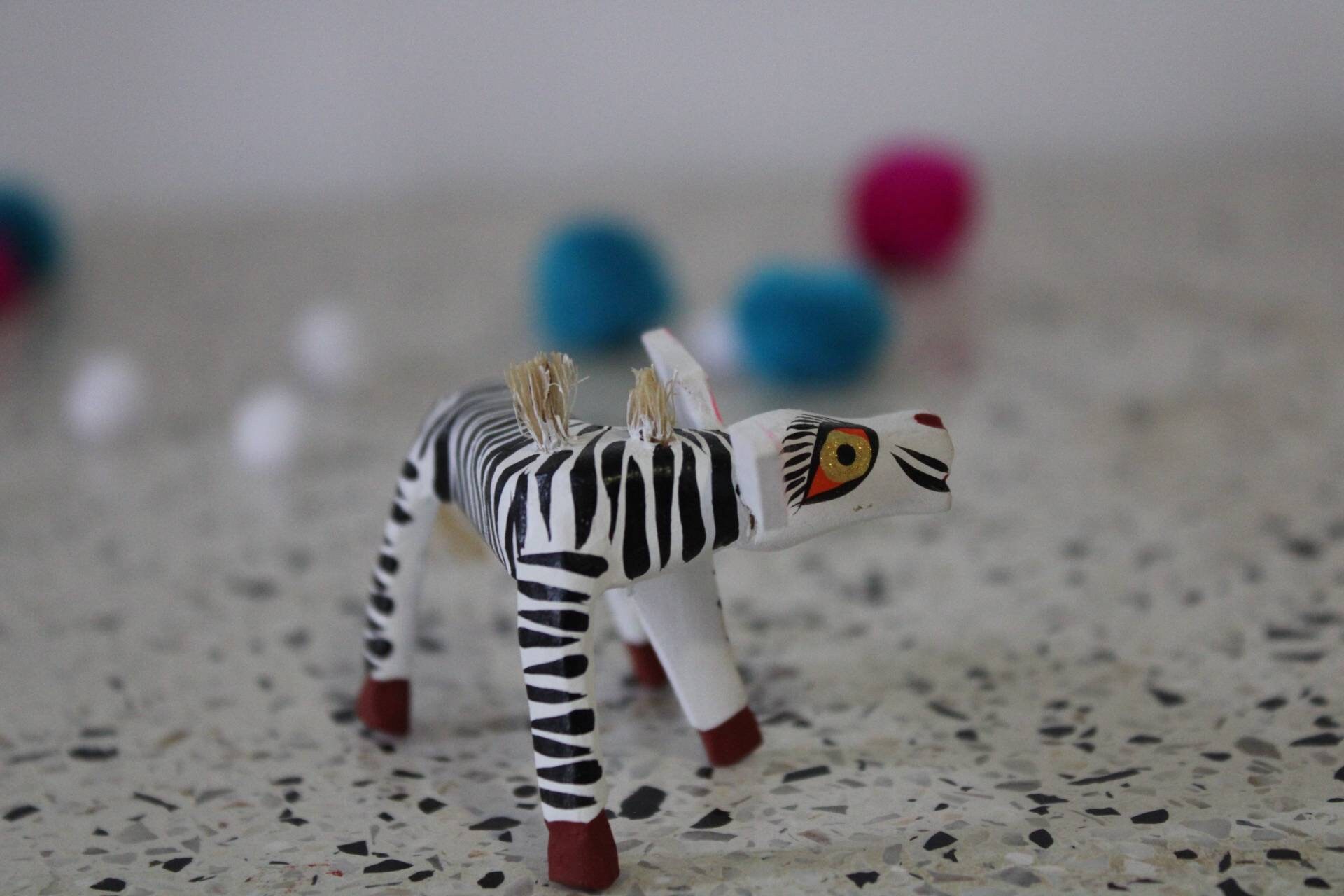 Alebrije Zebra Alebrijes De Oaxaca Alebrije Coco Oaxaca - Etsy