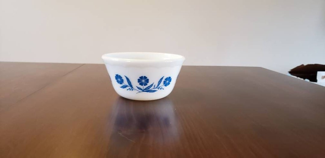 Hazel Atlas Blue Cornflower Scalloped Edge 5 Nesting Bowl - Etsy
