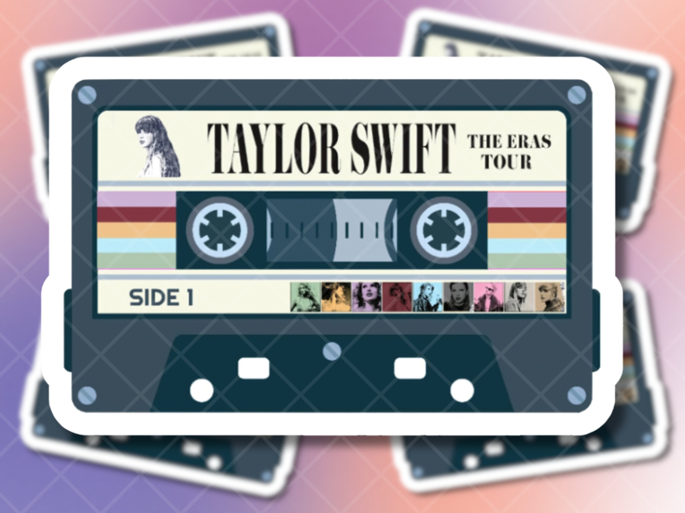 Eras Tour Sticker Taylor Merch Decal TS Sticker Swiftie - Etsy