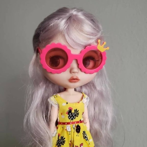 Flower Frame Glasses Etsy
