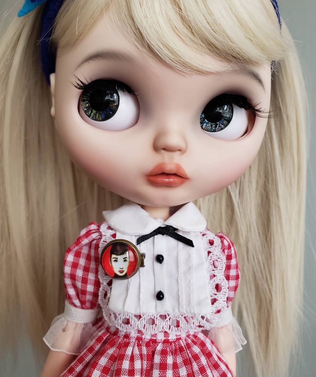 Blythe Doll Mini Brooch, Pullip Doll Jewelry, 1/6 Doll Accessories, Pin ...