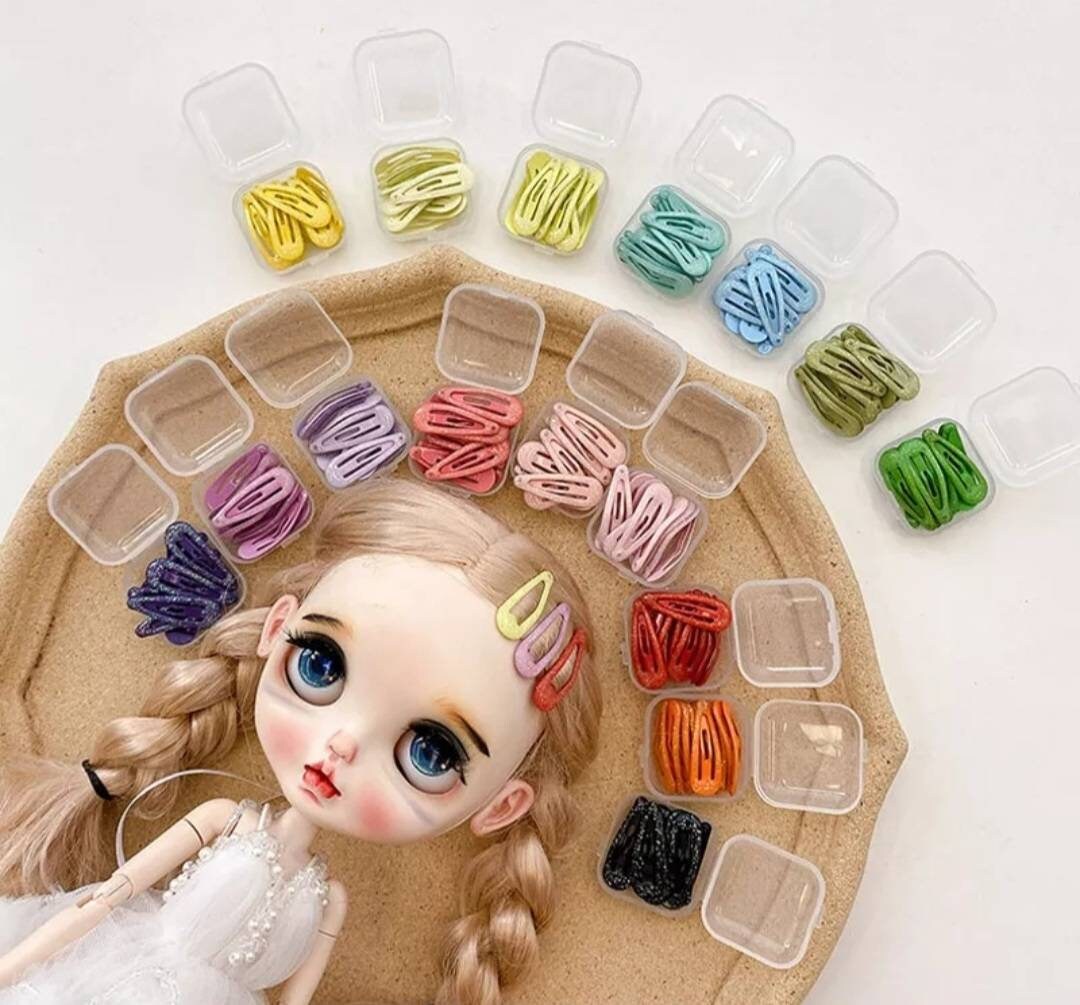2 Miniature Hair Clips, 3cm Hair Clip, Doll Hair Accessories, Hair Clip ...