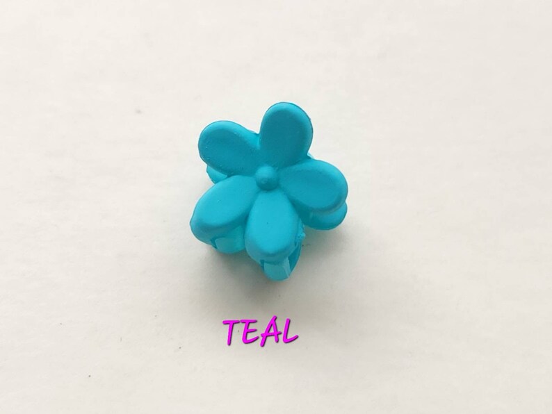 1 Miniature Hair Clip Periwinkle Hair Clip Baby Barrette - Etsy