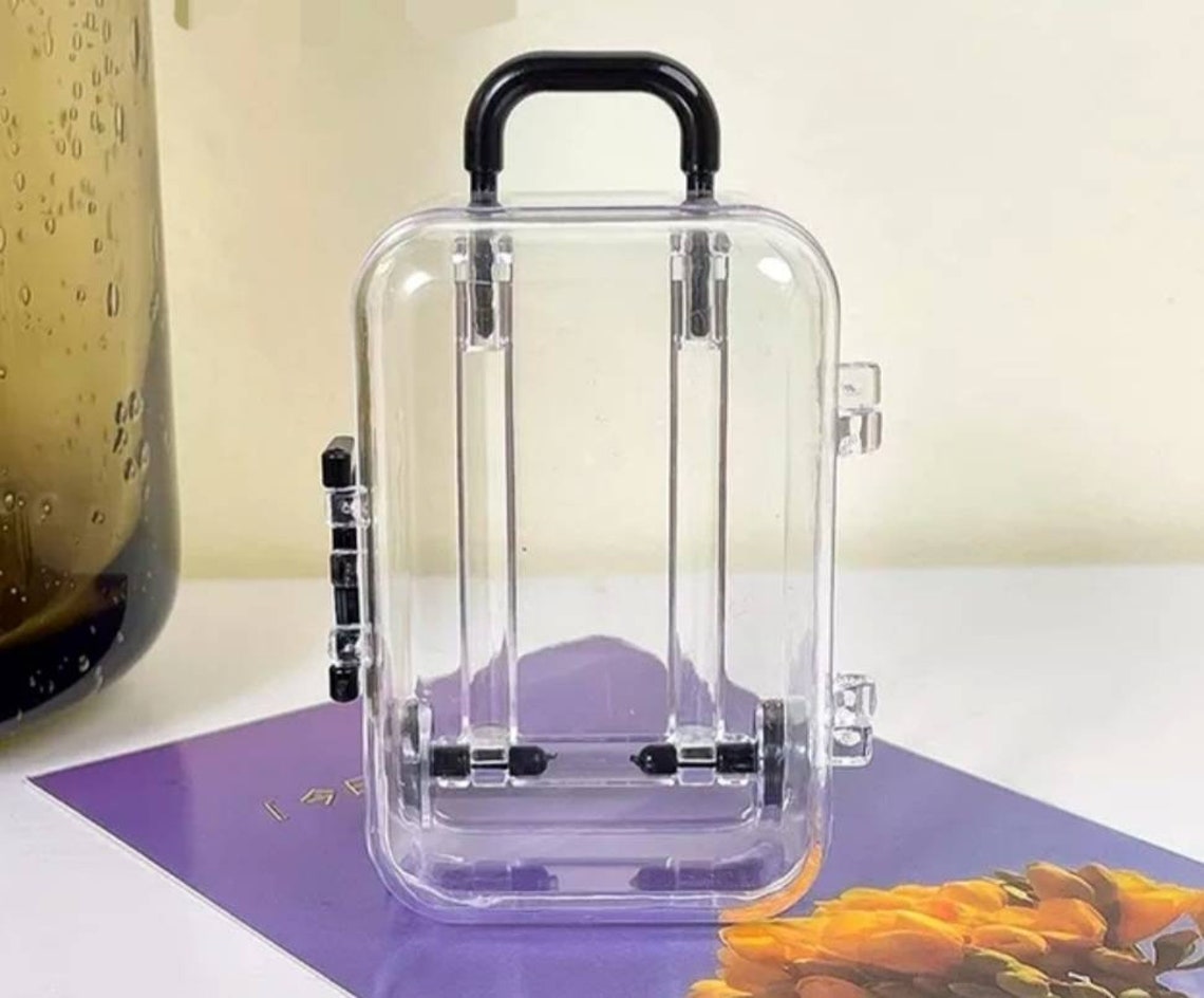 Miniature Luggage Miniature Suitcase Dollhouse Miniatures - Etsy