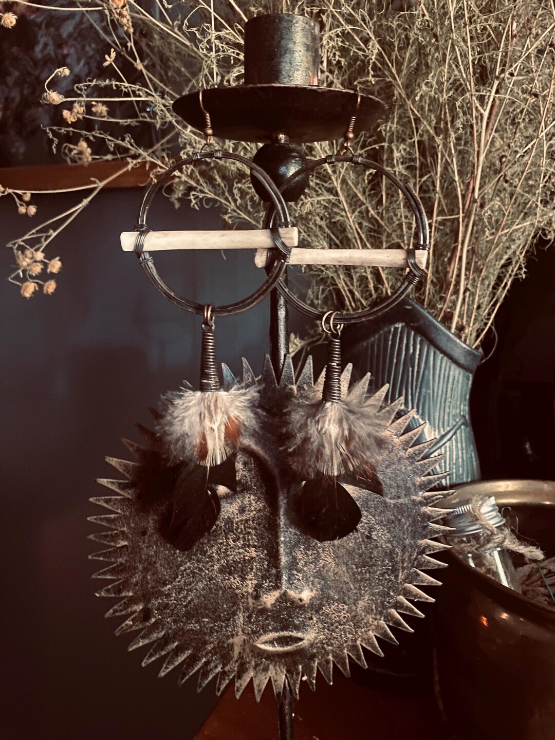 Witch Bone Earrings | Witchcraft | Bones - Etsy