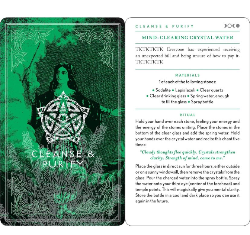 The Wiccapedia Spell Deck: A Compendium of 100 Spells & Rituals for the ...