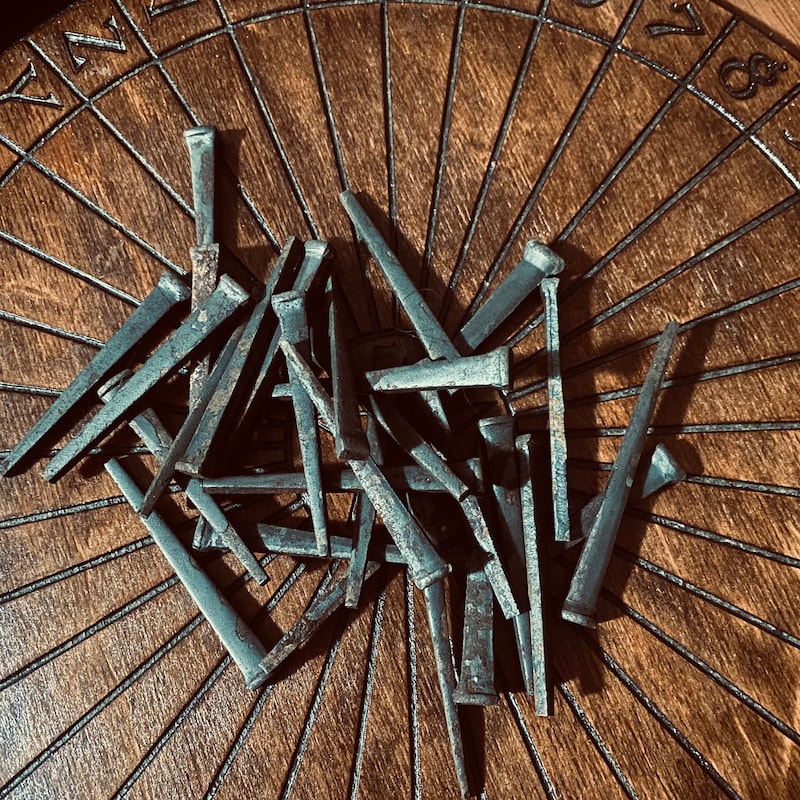 Wrought Iron Nails - Etsy