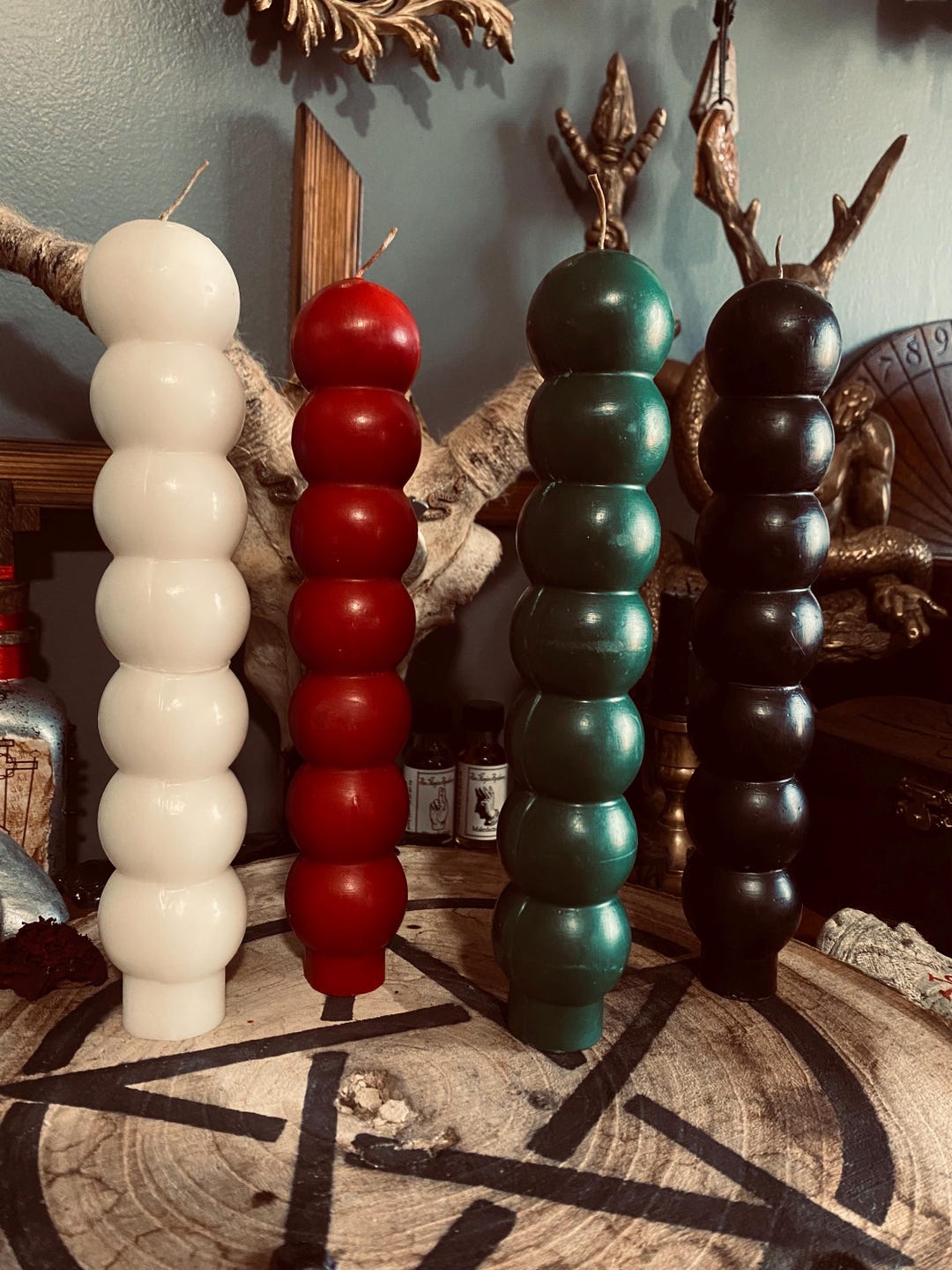 7 Day Knob Candles - Etsy