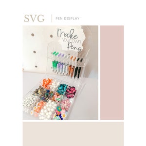 SVG Pen Market Display Holder / DIY Display Silicone Pens/focal Beads ...