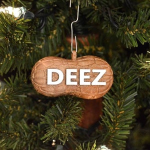 Deez Nuts Ornament - Etsy