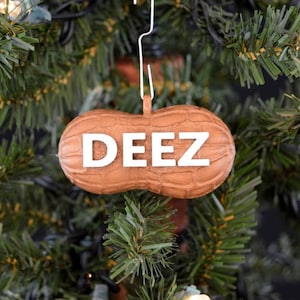 Deez Nuts Ornament - Etsy