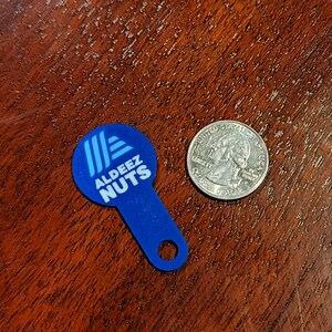 Aldeez Nuts Cart Key - Etsy