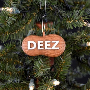 Deez Nuts Ornament - Etsy
