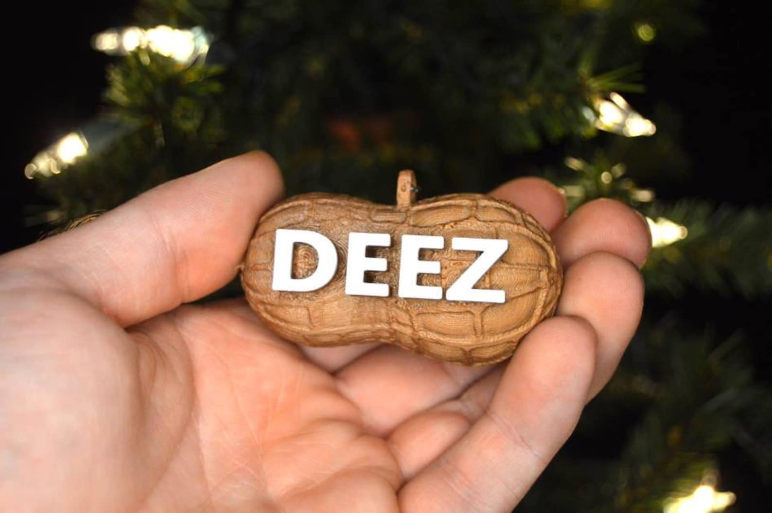 Deez Nuts Ornament - Etsy