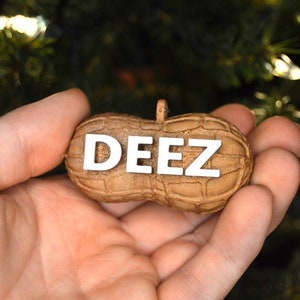Deez Nuts Ornament - Etsy