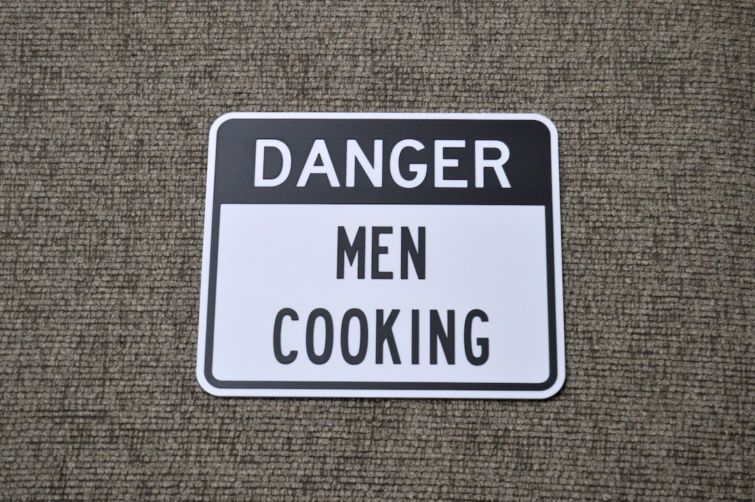 Danger Men Cooking Sign - Etsy