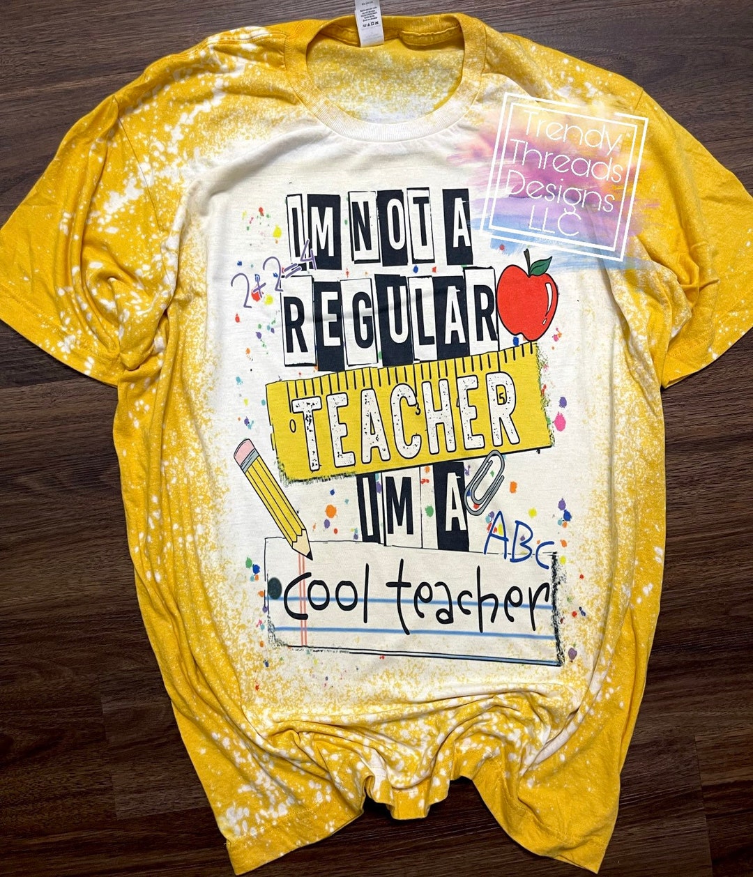 Im Not a Regular Teacher Im a Cool Teacher Shirt Teacher - Etsy