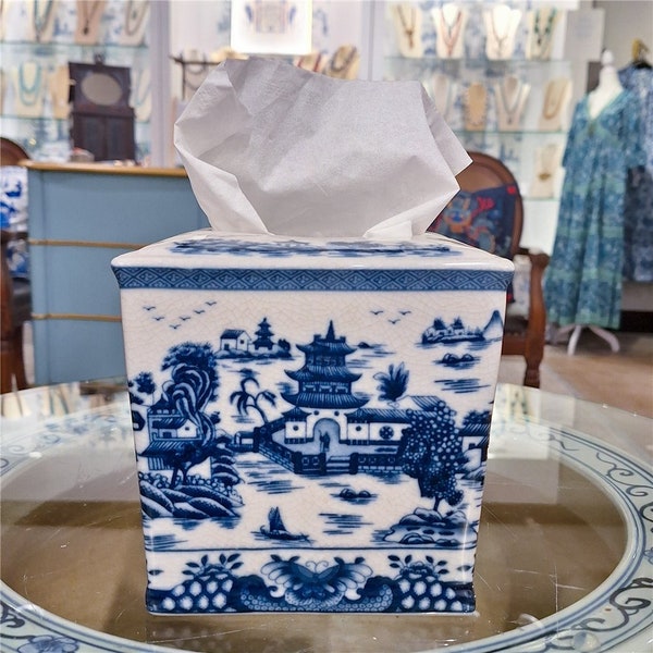 Blue Willow Paper - Etsy