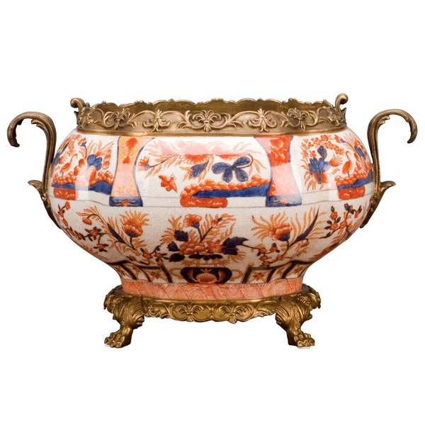 Antique Imari Planter - Etsy
