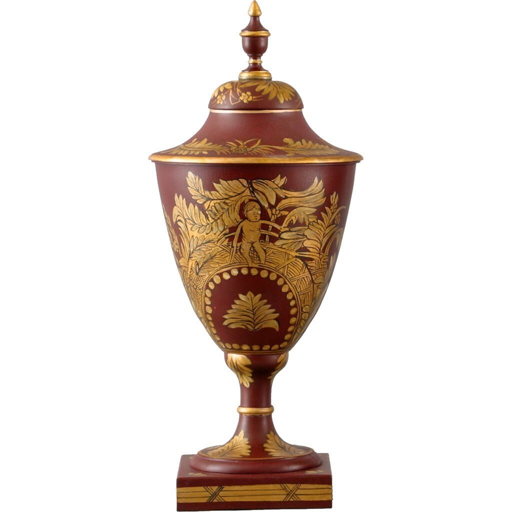 Gothic Tole Wisteria Trophy/jar 16''H - Etsy