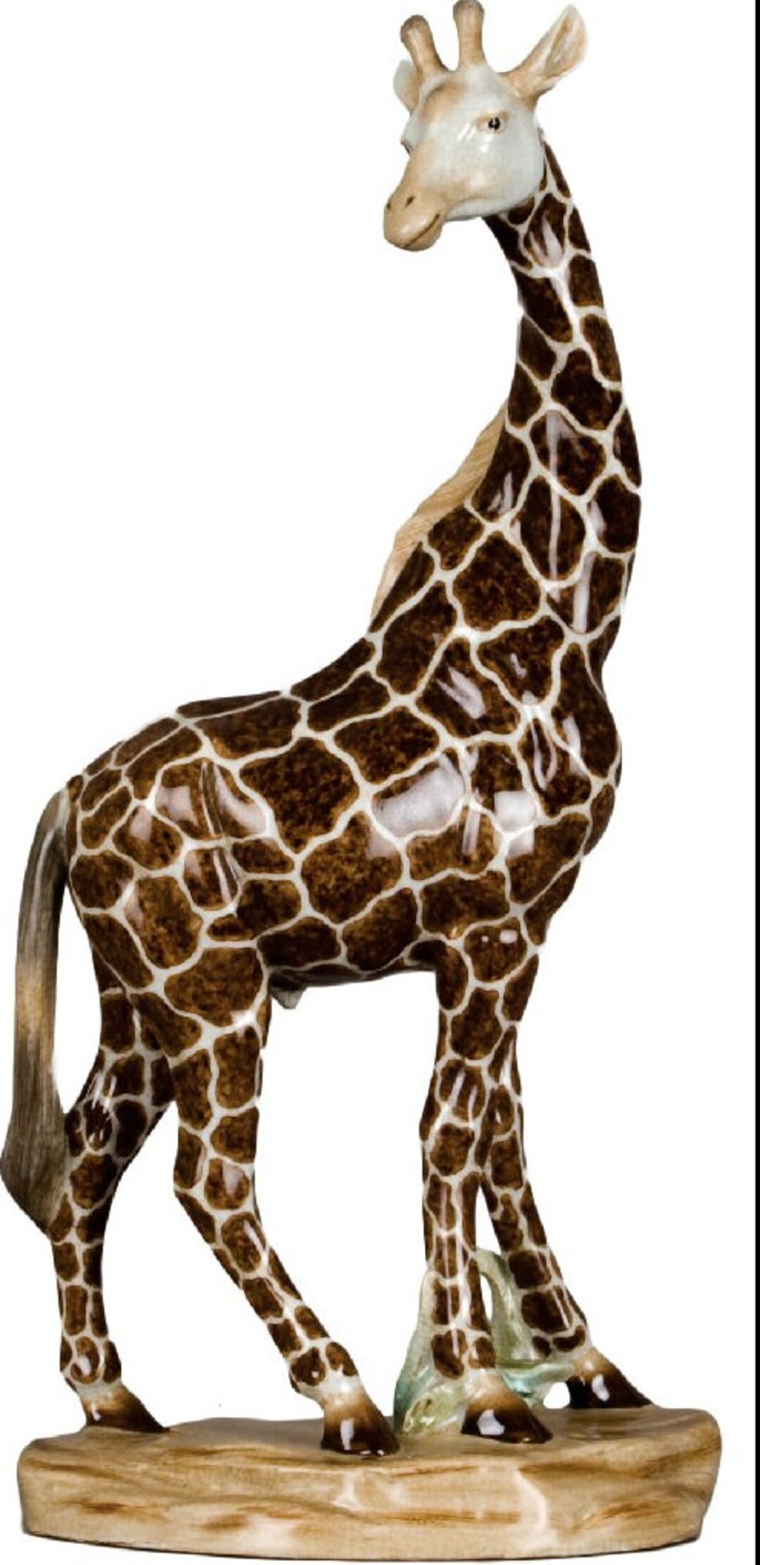 Vintage Reproduction Lovely Porcelain Giraffe Figurine-15.5''h - Etsy