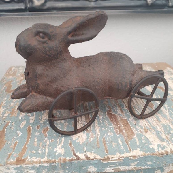 Cast Iron Rabbit - Etsy