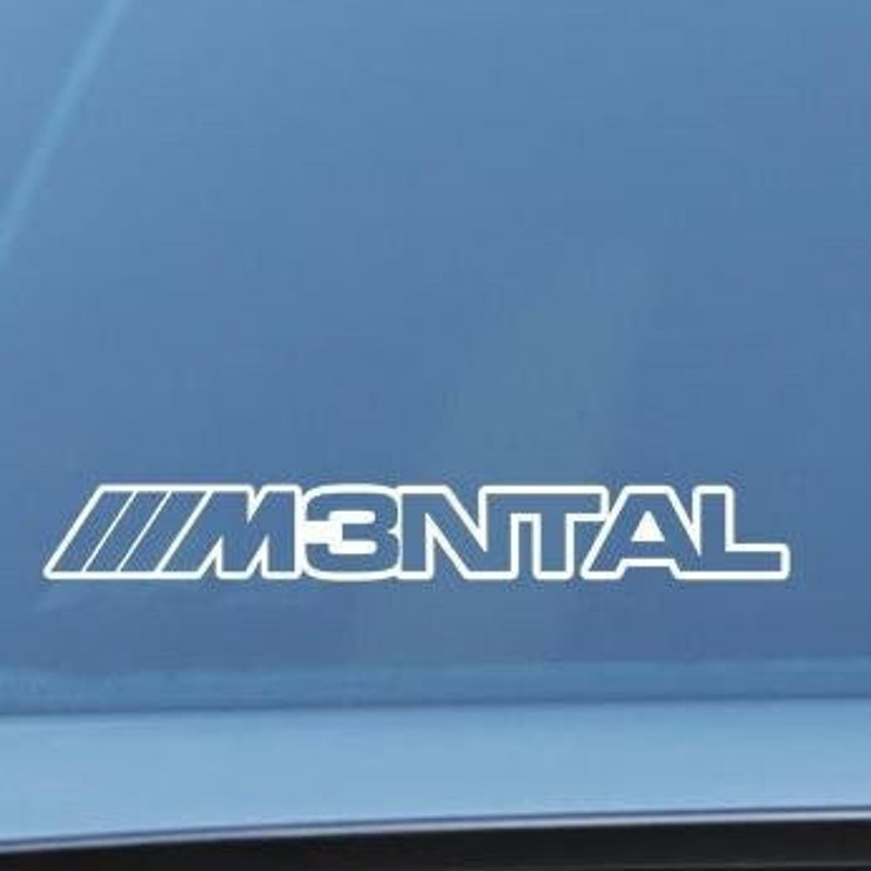 Bmw M Grey Decal - Etsy UK