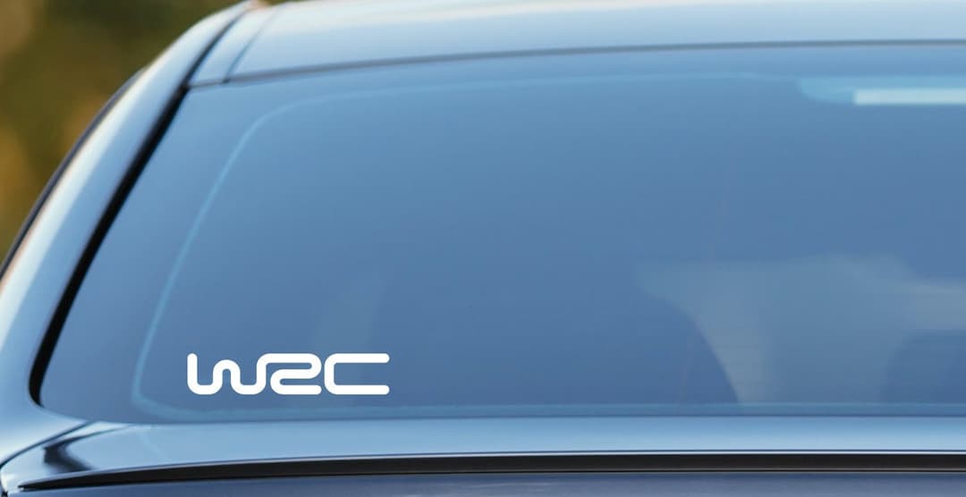WRC Logo Vinyl Decal for Cars, Laptops, Motorbikes Etc. - Etsy UK