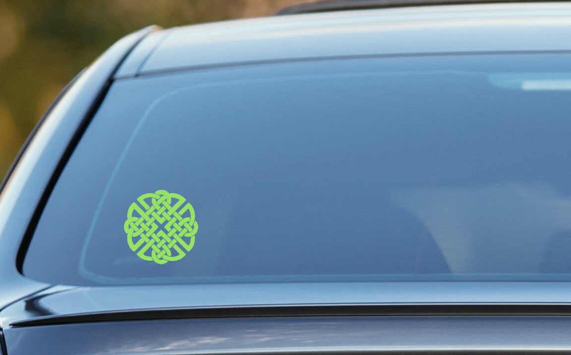 Dara Knot Celtic Symbol Sticker, Doire, Irish Sticker, Gaelic, Vinyl ...