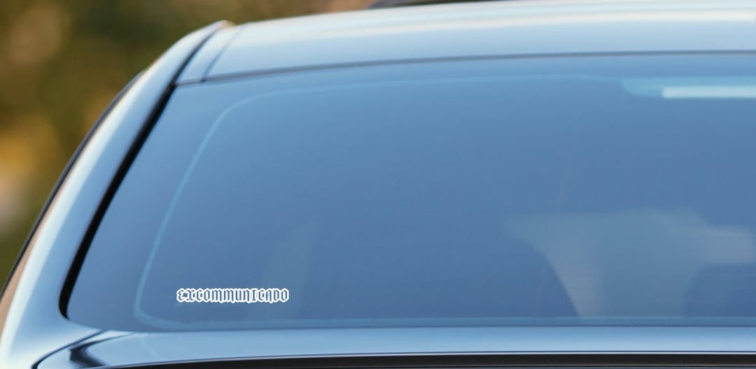 Excommunicado John Wick Inspired Sticker, Baba Yaga, Assassin, Car ...