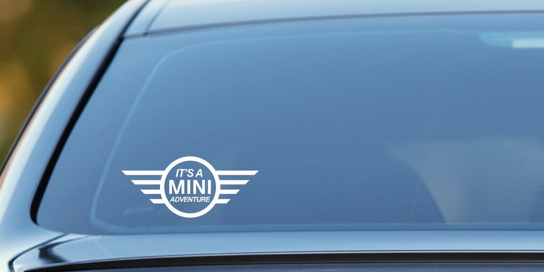 It's a MINI Adventure Car Sticker, Cooper, JCW, Clubman, ONE ...