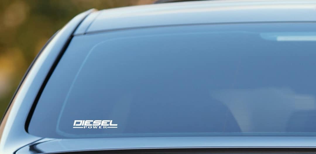 Diesel Power Car Sticker, Vinyl Decal for Diesel Cars, Vans, Lorry ...