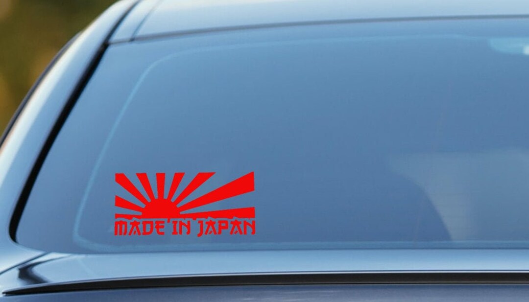Made in Japan Vinyl Decal, JDM, Modified and Import Cars - Etsy