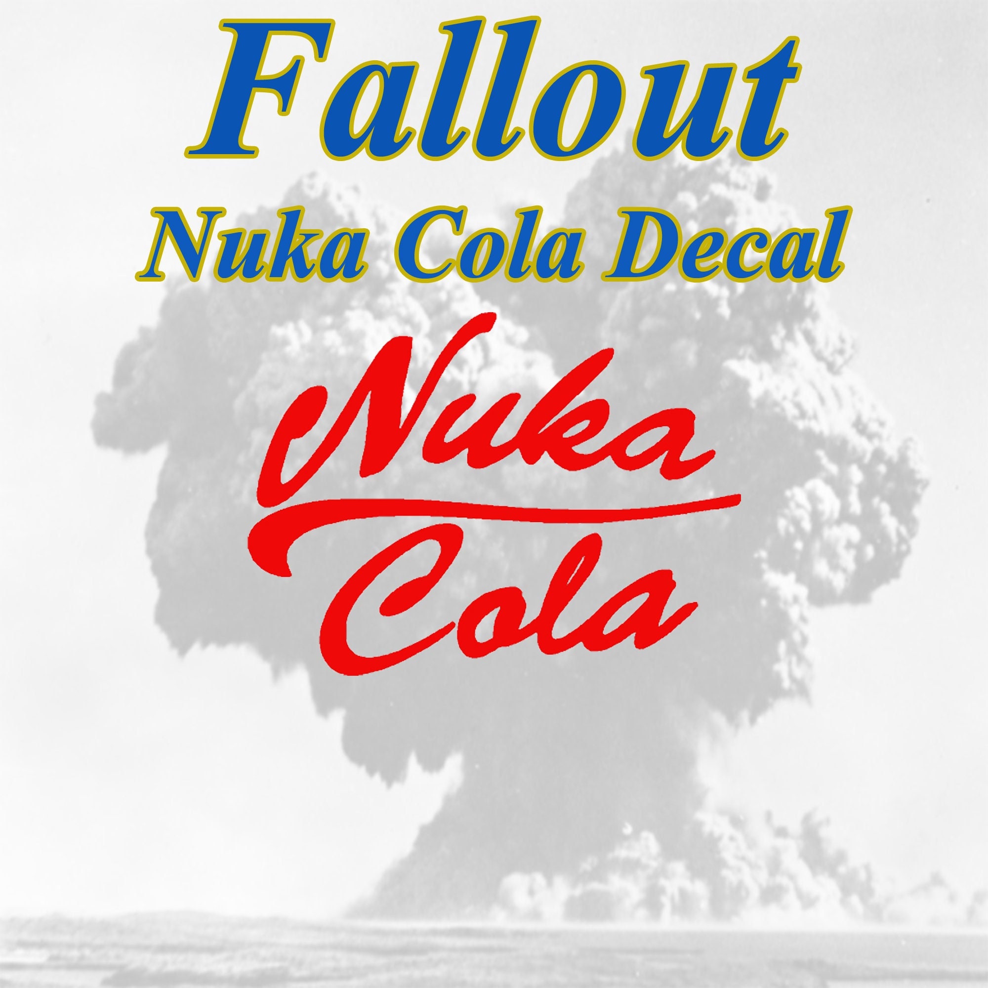 Nuka Cola Laptop Decal - Etsy