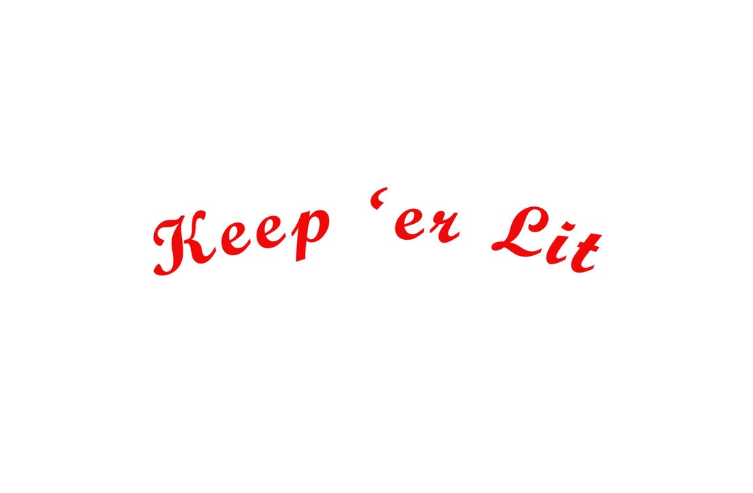 Keep 'er Lit Sticker, Tractor Sticker, 4x4 Pickup Offroad Sticker Vinyl ...