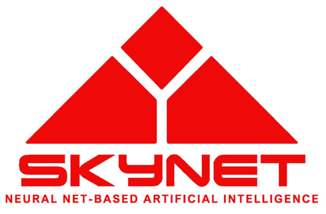 Skynet Logo Terminator Inspired Sticker, Car Sticker, Laptop Decal - Etsy
