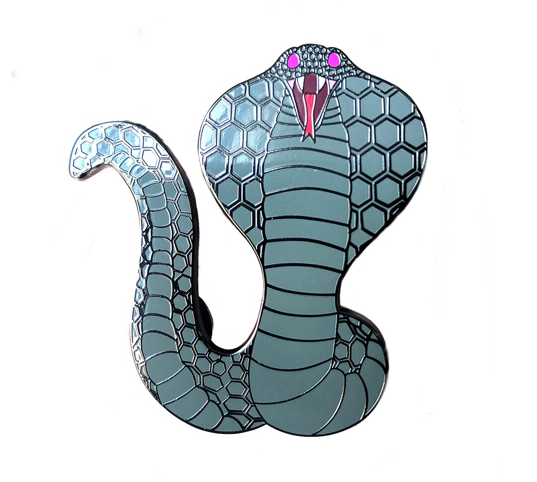 Karyn the Rep Snake Hard Enamel Pin - Etsy