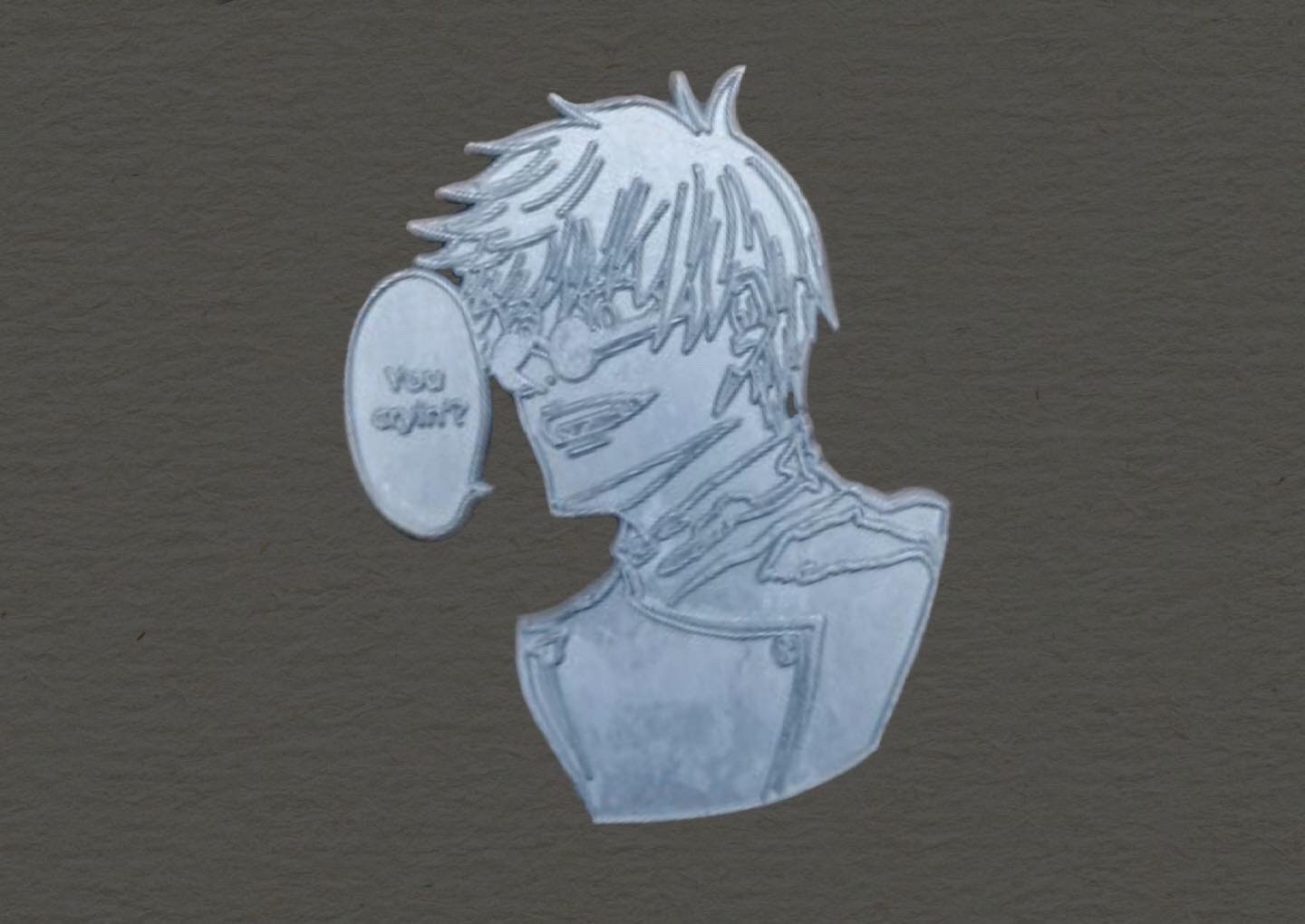 Pre Order Jujutsu Kaisen Hard Enamel Pin Badge Design Gojo Etsy